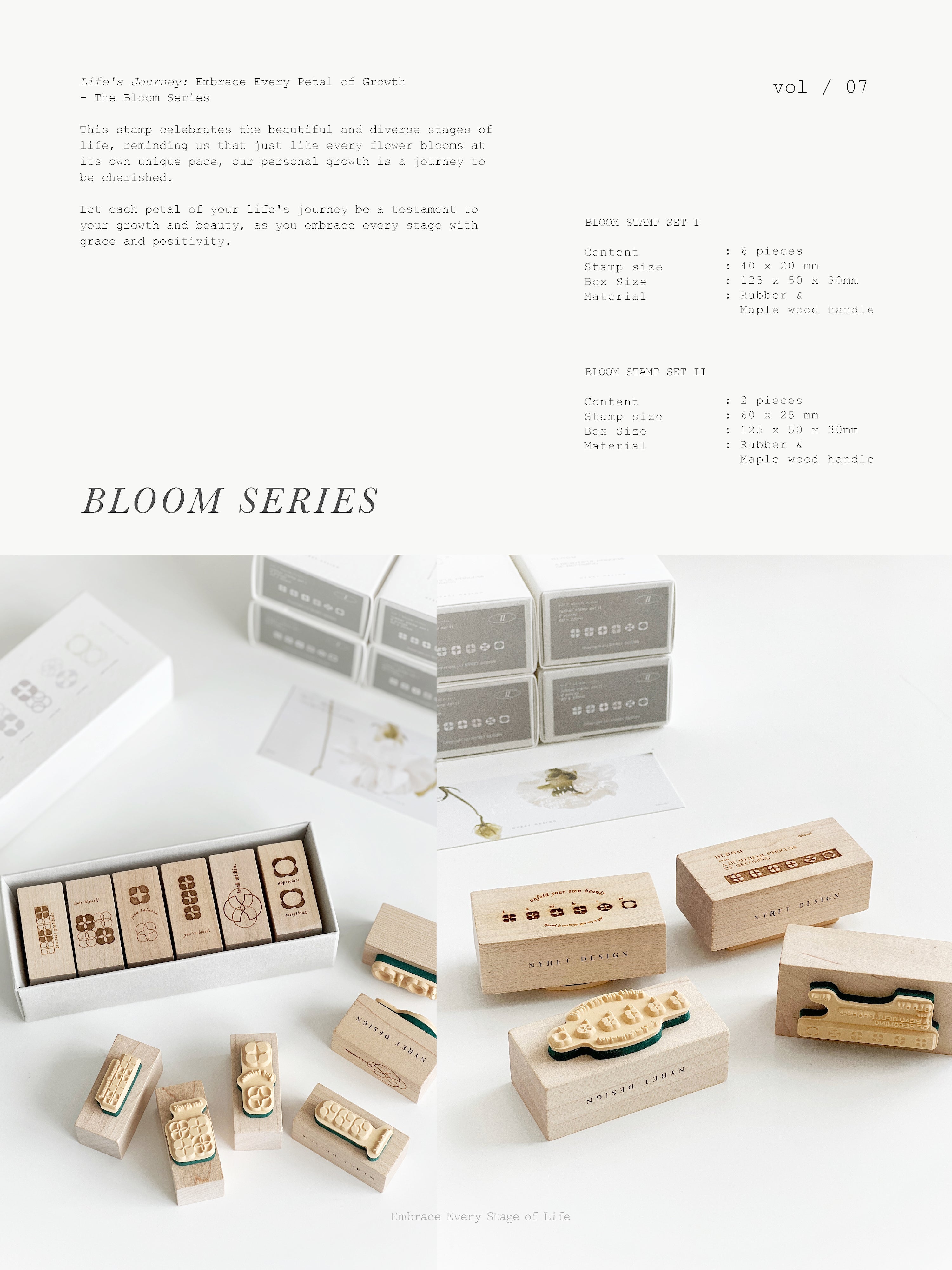 Vol 7 The Bloom Series – NYRET DESIGN